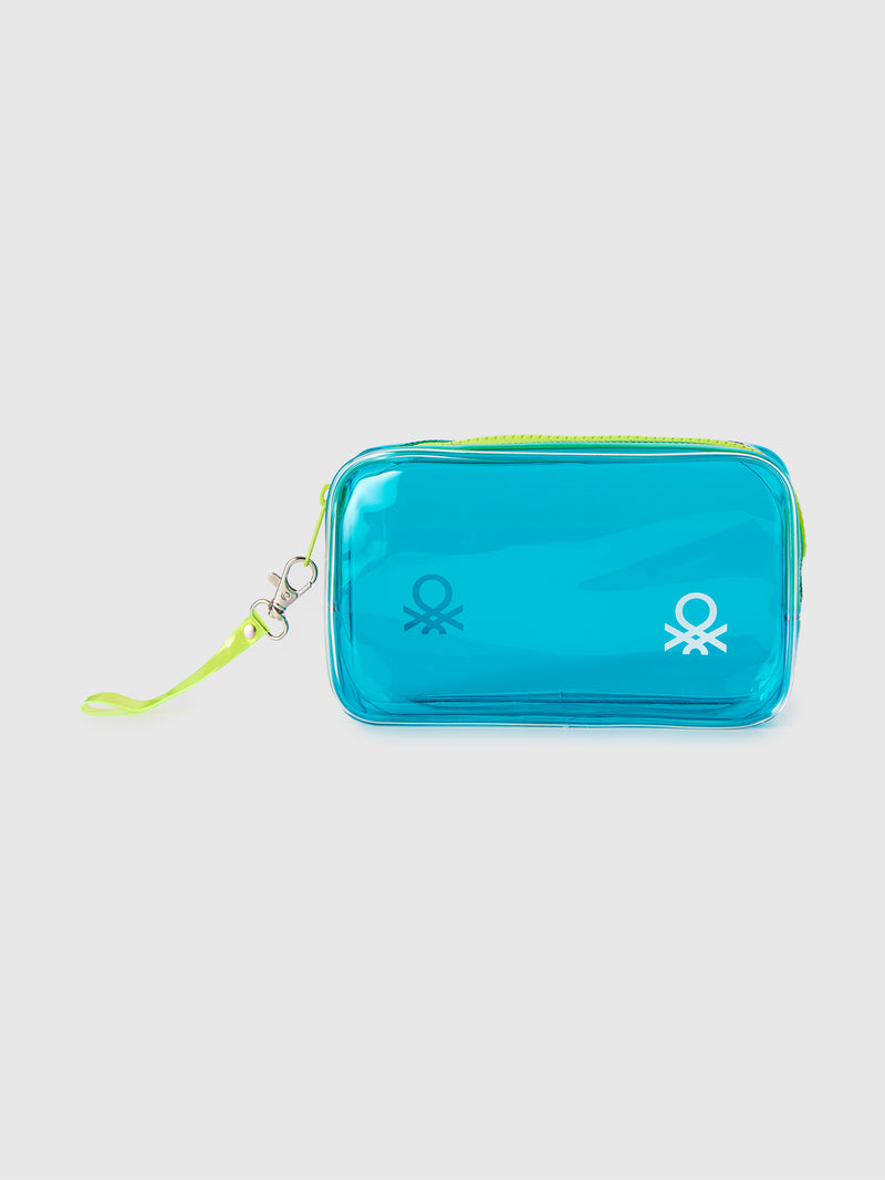 Beauty case in PVC con logo